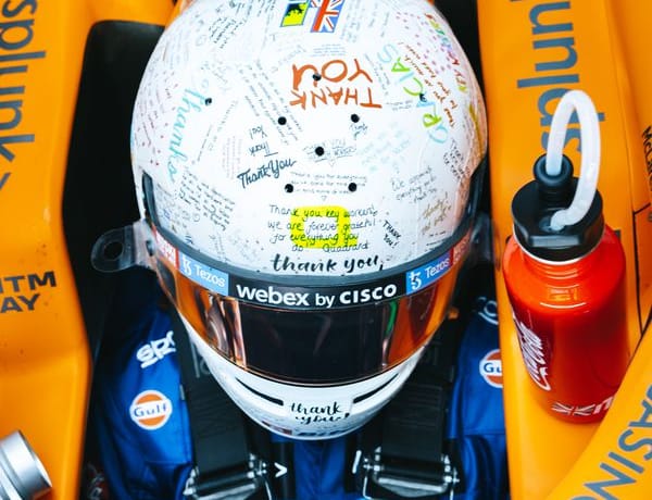 Silverstone garage views