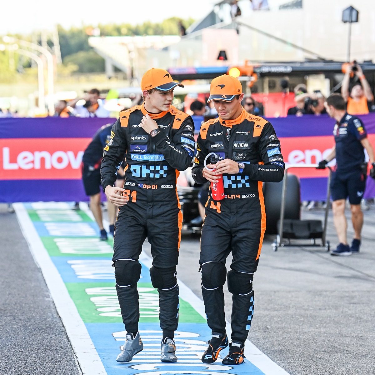 Oscar: “There’s only one car ahead to overtake, so I’ll try and make ...