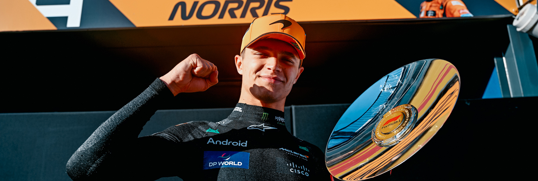 Australian Grand Prix podium proof of progress, says Lando