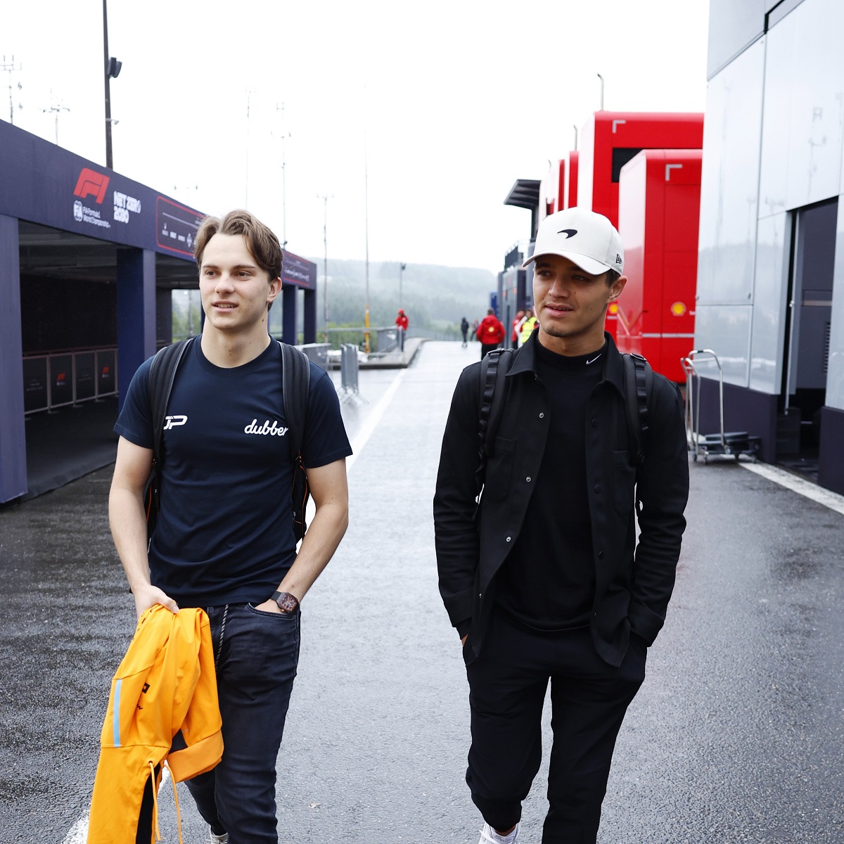 What do drivers do when they leave the circuit?