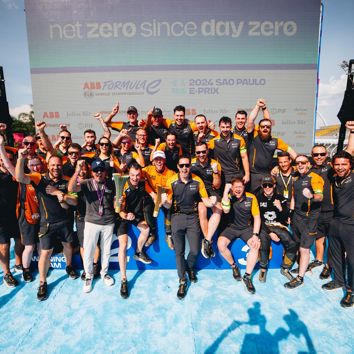 Inside the mammoth team effort that led to our first Formula E victory ...