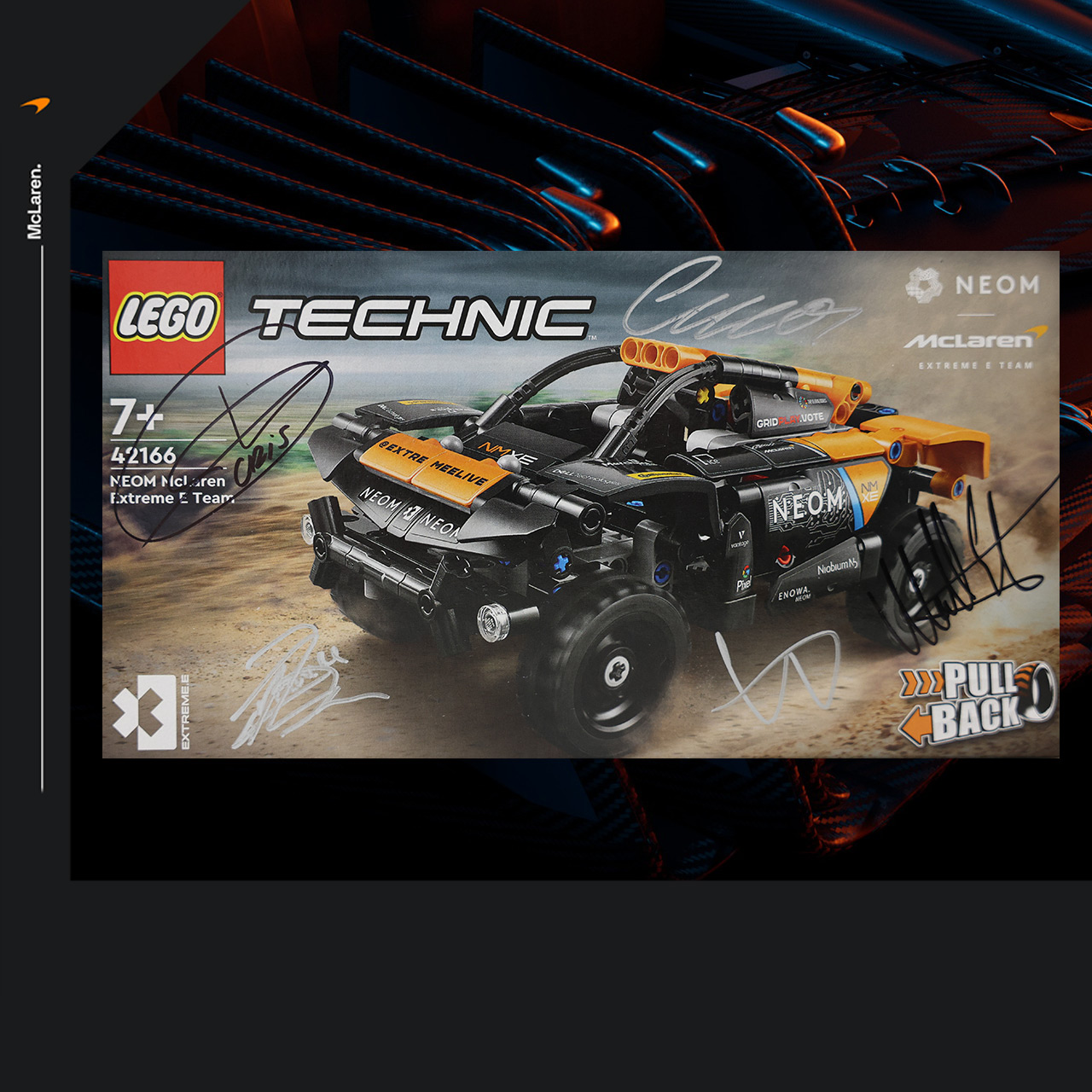 Win a signed LEGO® Technic set