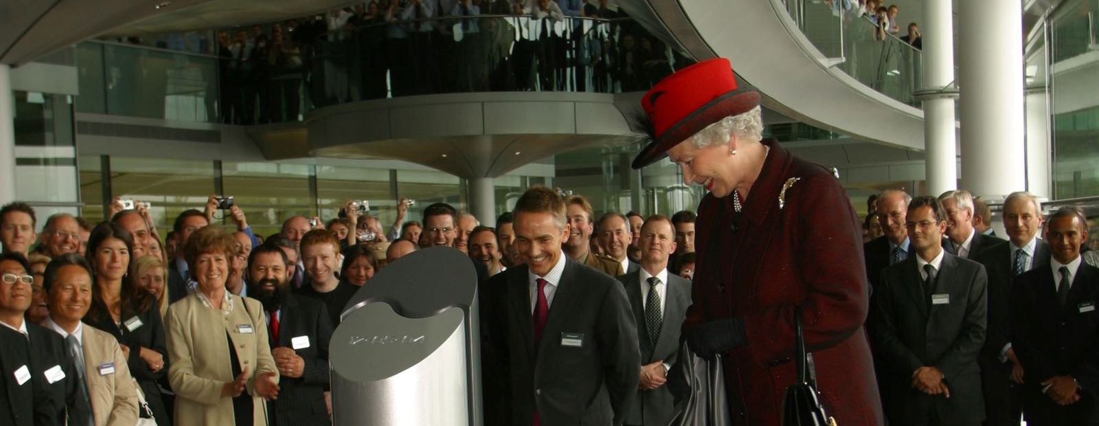 Queen Elizabeth II and McLaren