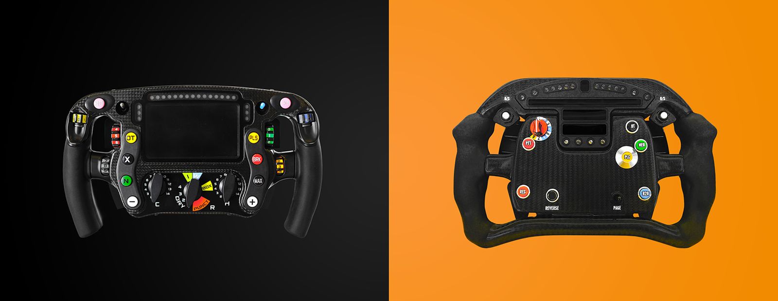 Steering wheels: Indy vs F1